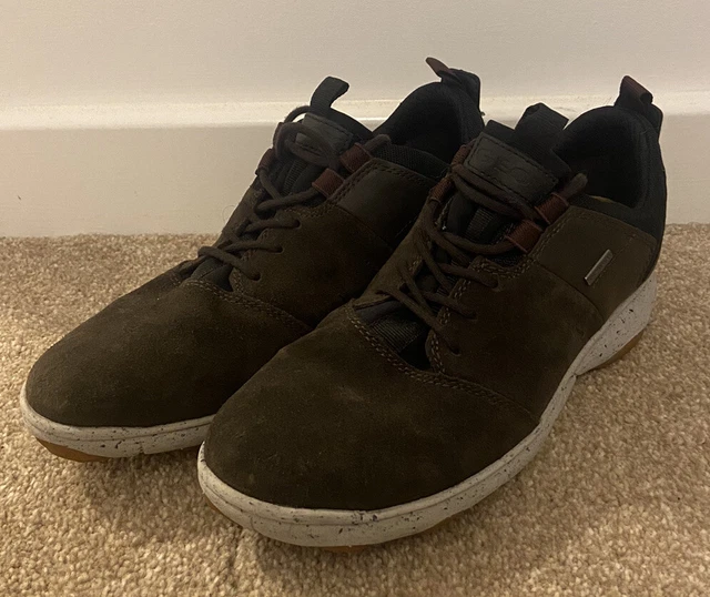 BROWN GEOX RESPIRA Nebula Mens Shoe Amphibiox Breath Trainers size UK 6 ...