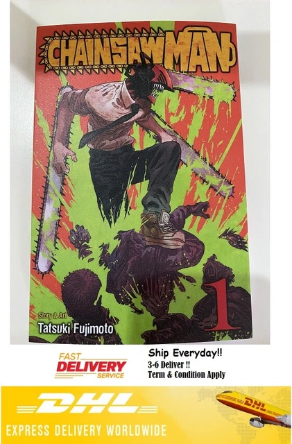CHAINSAW MAN TATSUKI Fujimoto Manga English Comic Volume 1-11 NEW RELEASE £103.56 - PicClick UK