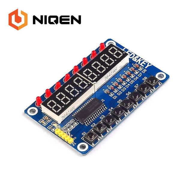 8 Bit Digital Led Tube 8 Bit Digital Tm1638 Module Key Display For Avr Arduino £752 Picclick Uk