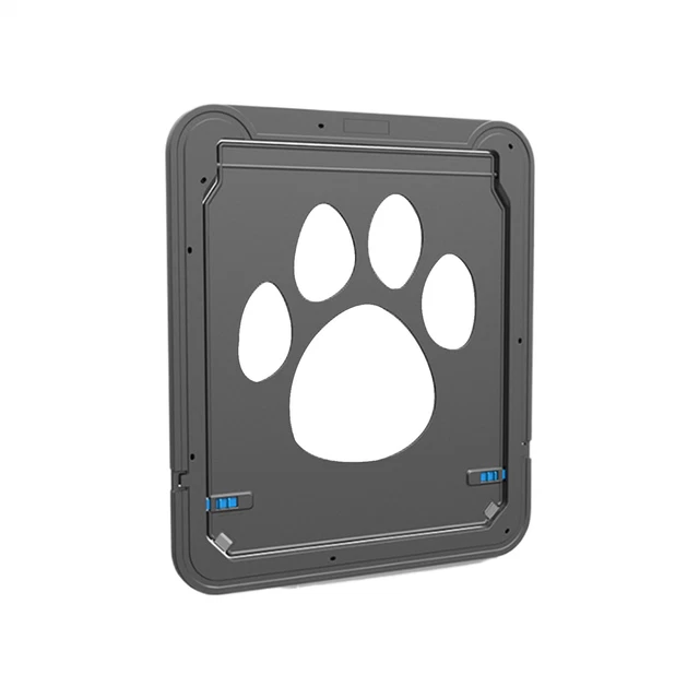 SMALL PET SCREEN Door Flaps Dog Cat Self-Closing Lockable Gate Window ...