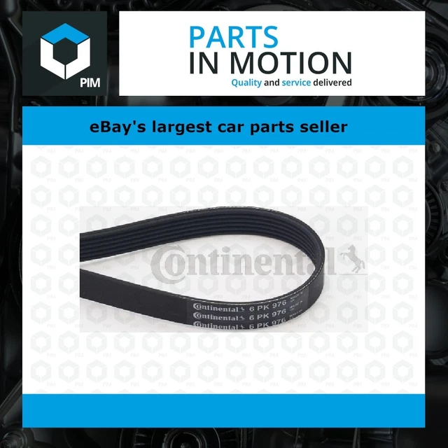 6 RIB MULTI V Drive Belt fits VOLVO C30 533 1.6D 06 to 12 D4164T ...