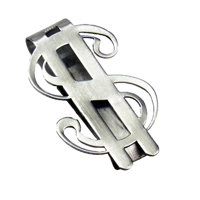 MODERN MONEY CLIP Silver Money Clip Cool Money Clips Folding Money Clip ...