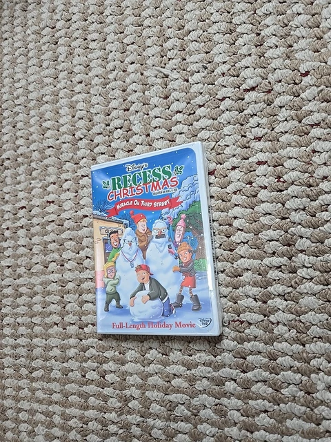 DISNEY'S RECESS CHRISTMAS Miracle On Third Street Disney DVD Video ...