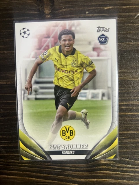 PARIS BRUNNER TOPPS 2023-24 Competizioni UEFA per club Rookie RC ...