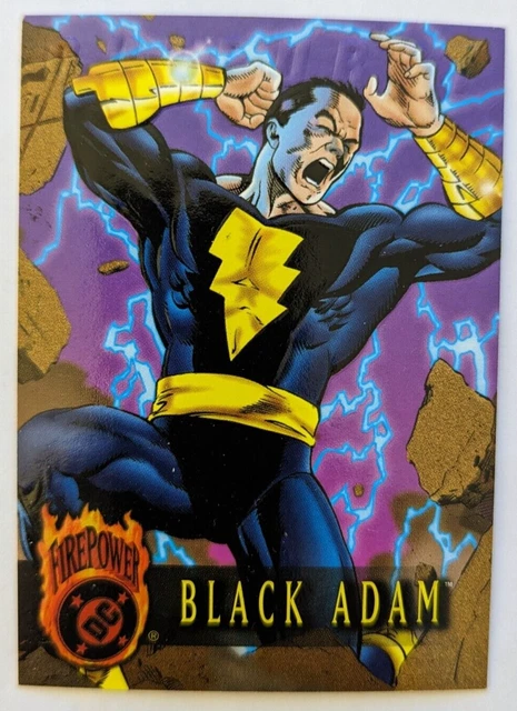DC OUTBURST FIREPOWER Black Adam Card #48 $10.62 - PicClick CA