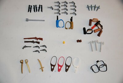 PLAYMOBIL DAGGER PISTOL quiver weapon bullet axe Canyon sword belt belt ...