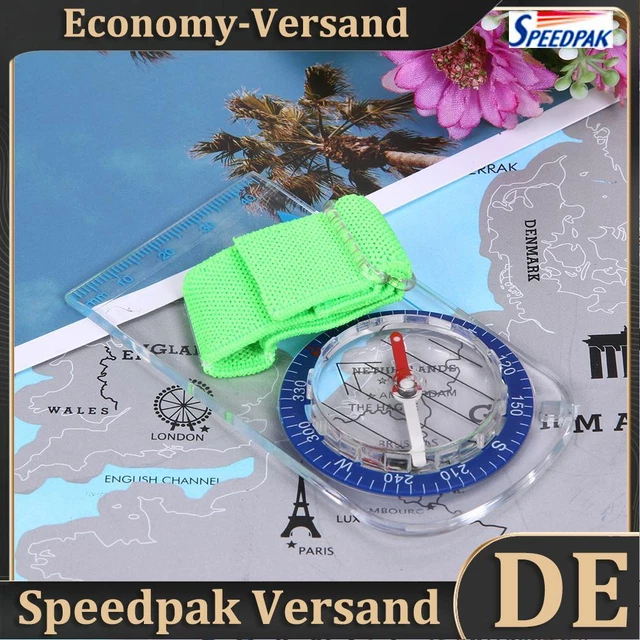 PROFESSIONAL THUMB COMPASS Map Scale for Elite Competition Orienteering ...