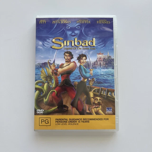 SINBAD: LEGEND OF the Seven Seas (DVD, 2003) – Good Condition $7.50 ...