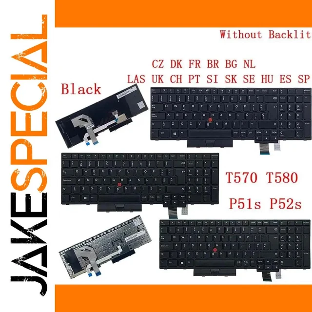 LENOVO THINKPAD T570 P51S P580 Keyboard LAS UK SWS PT EUR 71,99 ...