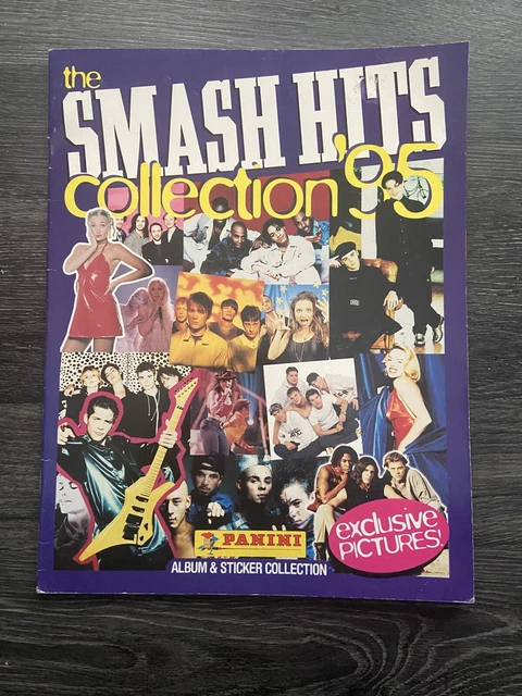 SMASH HITS COLLECTION 95 Panini 100% Complete Sticker Album 1995 £74.99 ...