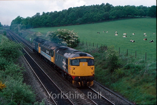 35MM RAILWAY SLIDE | Class 26 | 26025/47715/47550 | Plean Jn | 1989 ...