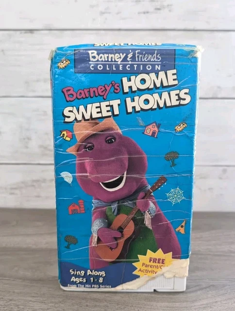 BARNEY - BARNEYS Home Sweet Homes (VHS, 1993) $7.82 - PicClick CA