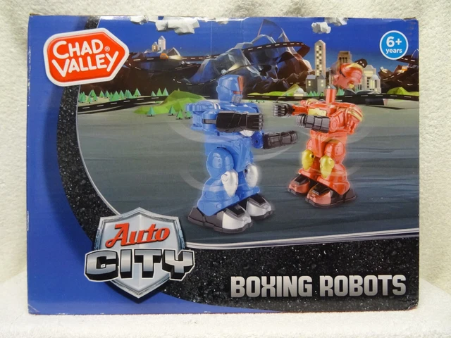 CHAD VALLEY AUTO City Radio Controlled Boxing Robots, Brand New, Boxed ...