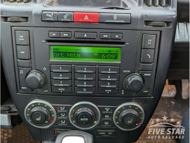 LAND ROVER FREELANDER 2 Radio CD Player Head Unit 2007 SUV 4/5dr (06-14 ...