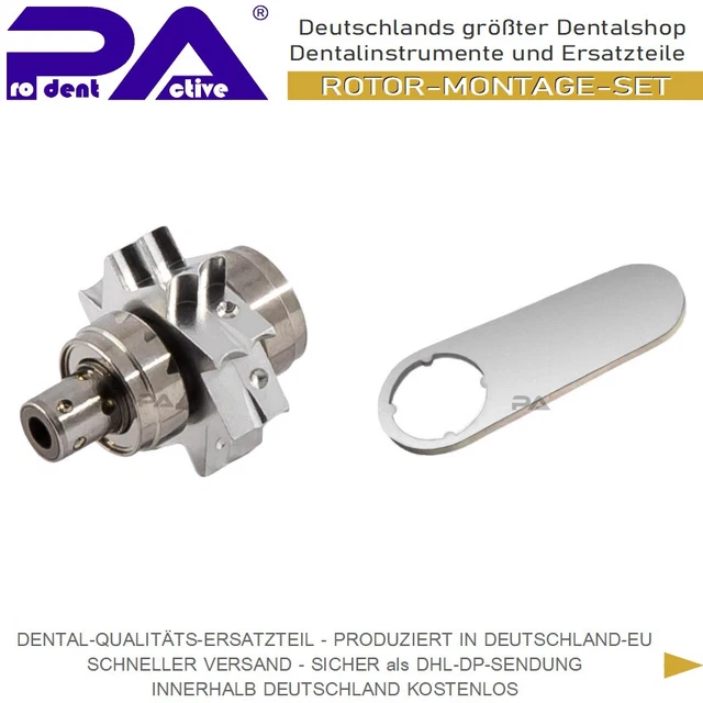 MONTAGE-SET PASSEND FÜR KaVo® 646B - PREMIUM-ROTOR & WERKZEUG ¹ EUR 155 ...