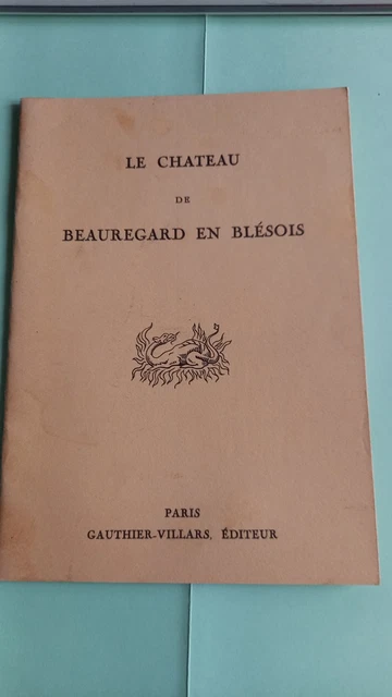 REVUE LE CHATEAU De Beauregard En Blesois EUR 2,99 - PicClick FR