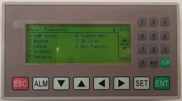 MODBUS TESTER PER analisi e diagnostica Bus RS485/232 con Sniffer e ...