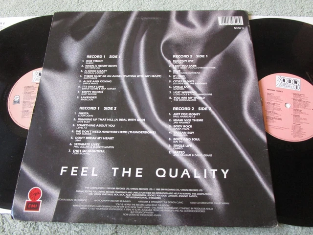 NOW THAT'S WHAT I Call Music 6 Various EMI Virgin NOW 6 Double Vinyl LP ...