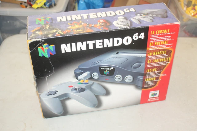 CONSOLE NINTENDO 64 PAL FRA en Boite + 1 Manette + zelda EUR 275,00 ...