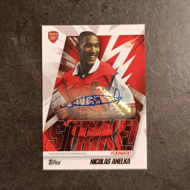 TOPPS ARSENAL TEAM Set 2023/24 Auto Nicolas Anelka EUR 50,00 - PicClick FR