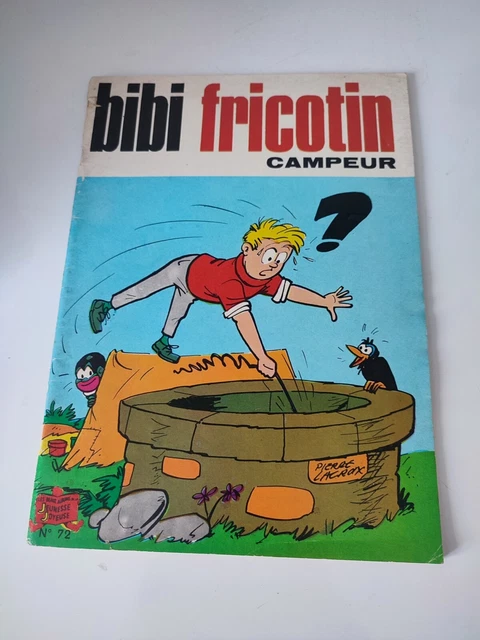 ANCIEN PÉRIODIQUE BD ,BIBI FRICOTIN , Campeur , n° 72 , 2ème trimestre 1971 EUR 5,99 - PicClick FR