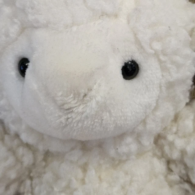 MOTHERCARE LAMB SHEEP Plush Vintage Soft Toy Farm Animal Brown Feet ...