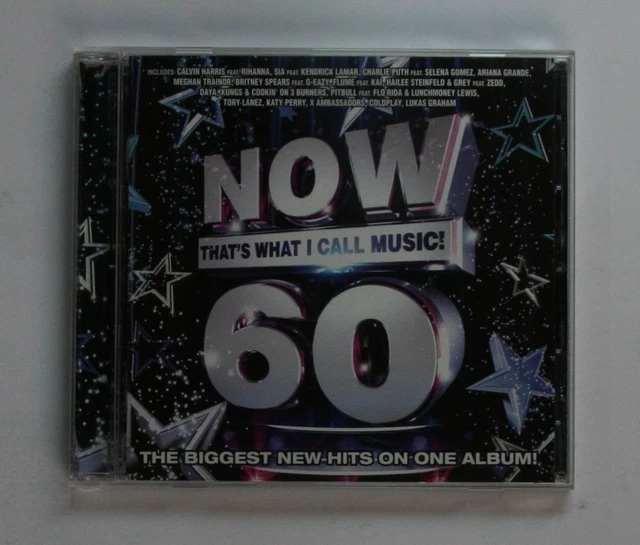 NOW THAT'S WHAT I Call Music! 60 US CD2016 Ariana Grande Calvin Harris ...