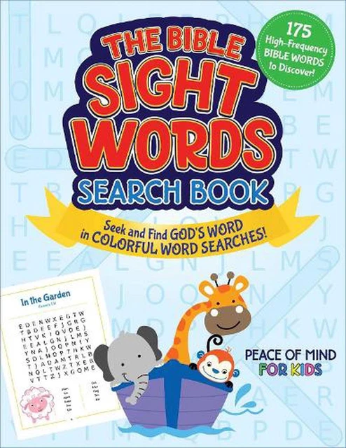 THE BIBLE SIGHT Words Search Book: Seek and Find God's Word in Colorful ...