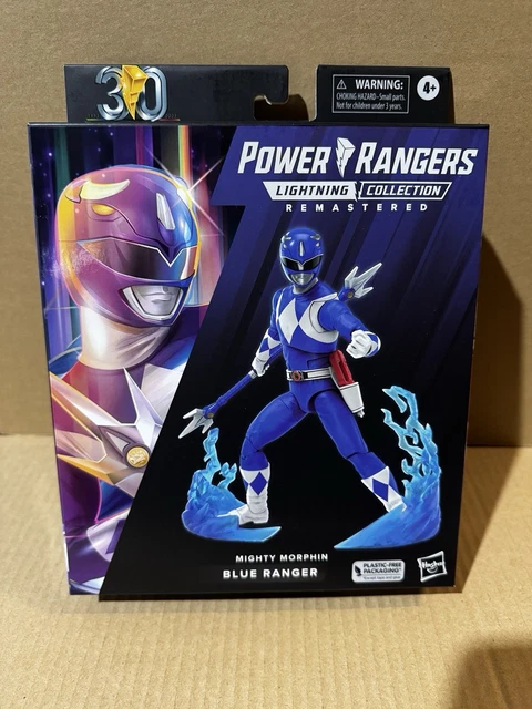 POWER RANGERS LIGHTNING Collection Remastered Blue Ranger Mighty Morphin F7383 £99.97 - PicClick UK