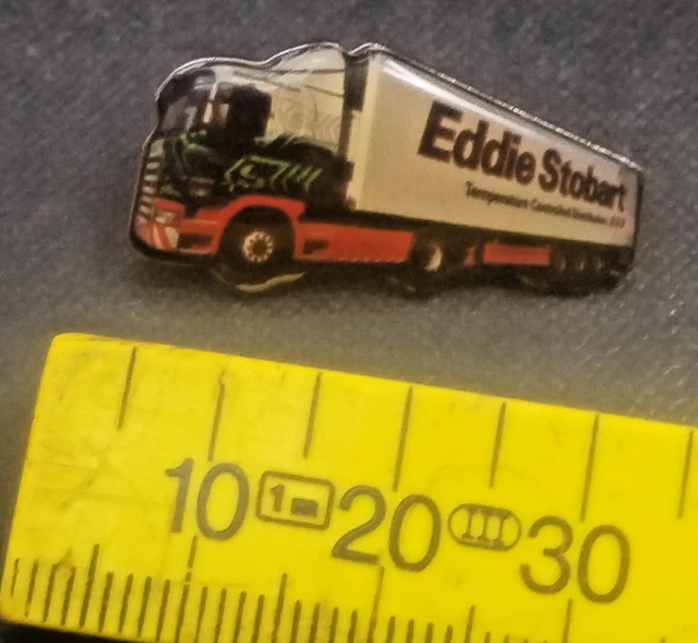 VINTAGE EDDIE STOBART Temperature Controlled Distribution Lorry Truck ...