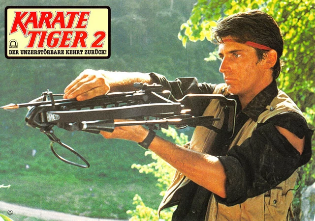 KARATE TIGER 2 ORIGINAL Aushangfoto Loren Avedon / Cynthia Rothrock ...