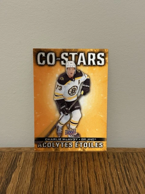 2025-26 UPPER DECK Tim Hortons - Charlie McAvoy & David Pastrnak ...