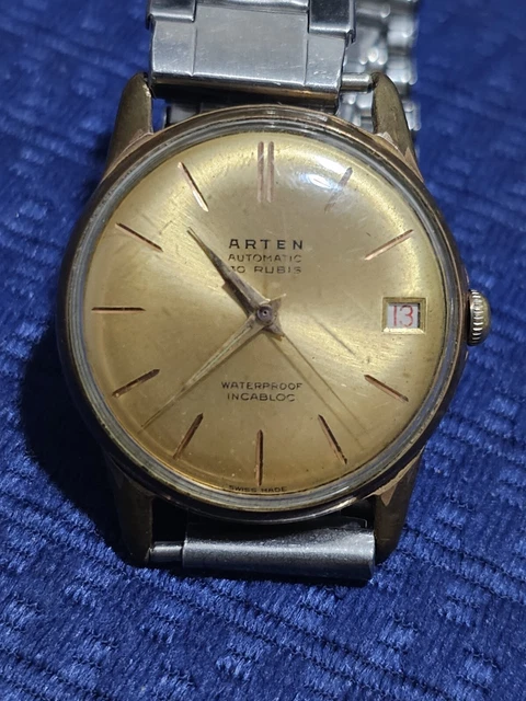 OROLOGIO ARTEN CAL Felsa 4002 Automatico Uomo 30 Jwl Oversize Vintage ... OROLOGIO ARTEN CAL Felsa 4002 Automatico Uomo 30 Jwl Oversize Vintage ...