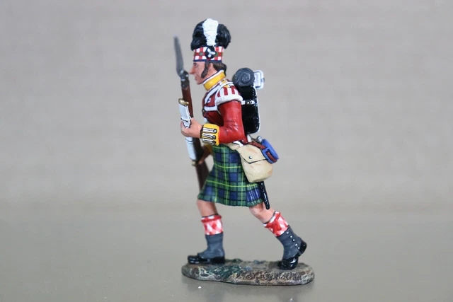 KING & COUNTRY NA207 NAPOLEONIC BRITISH GORDON HIGHLANDER CHARGING 1ppg ...