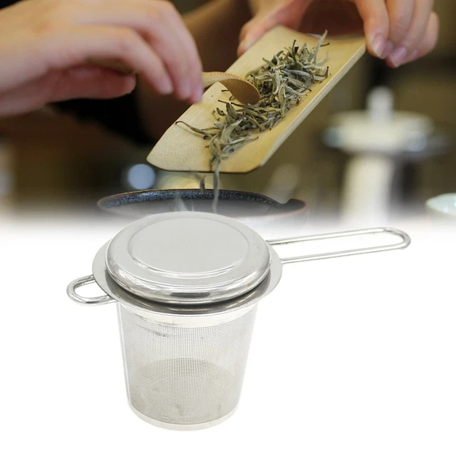 TEA INFUSER FOR Loose Stainless Steel Filter Long Handle Strainer £10. ...