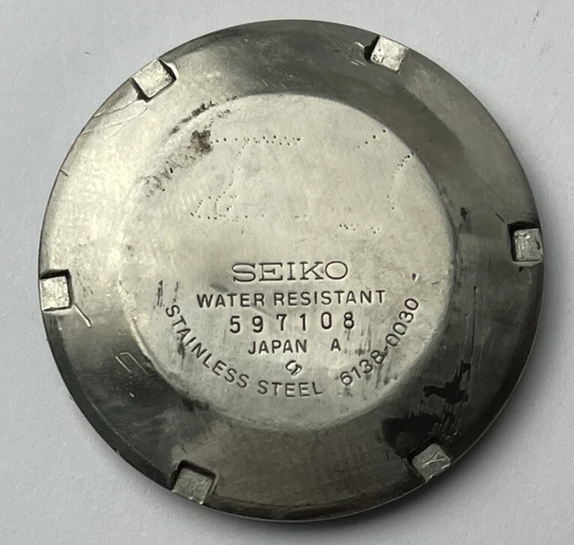 BACKGROUND SMOOTH SURROUND Cover Seiko Kakume, 6138-0030 Stainles Steel ...