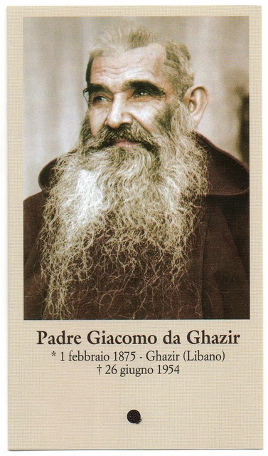 SANTINO HOLY CARD Image Pieuse Reliquia Relic Relique : Padre Giacomo ...