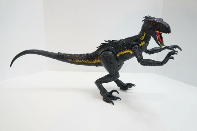 MATTEL JURASSIC WORLD Super Posable Indoraptor Park Raptor Figure 15 ...