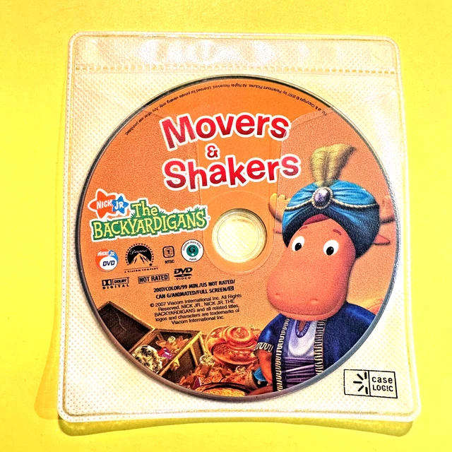 THE BACKYARDIGANS MOVERS & Shakers DVD Disc ONLY Bilingual $7.20 ...