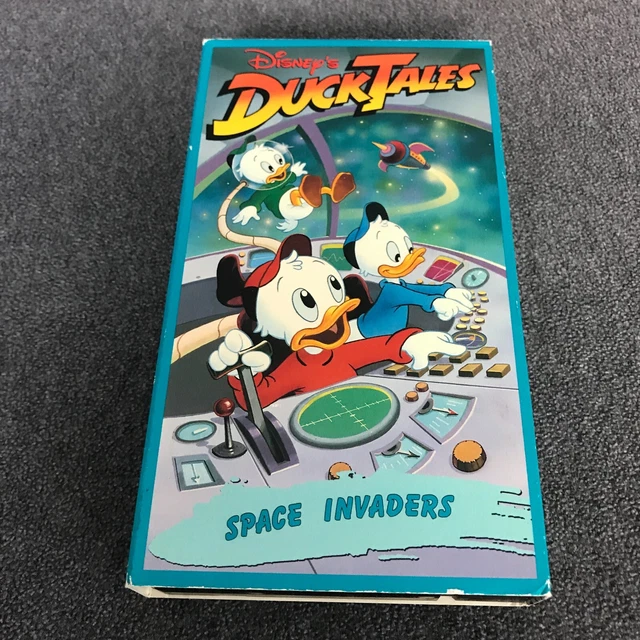 DISNEY'S DUCKTALES: SPACE Invaders (VHS, 1990, Walt Disney Home Video ...