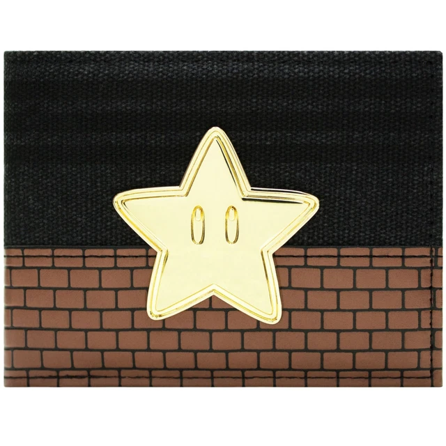 SUPER MARIO PARTY Invincibility Star Power-Up Metal Emblem ID Card ...