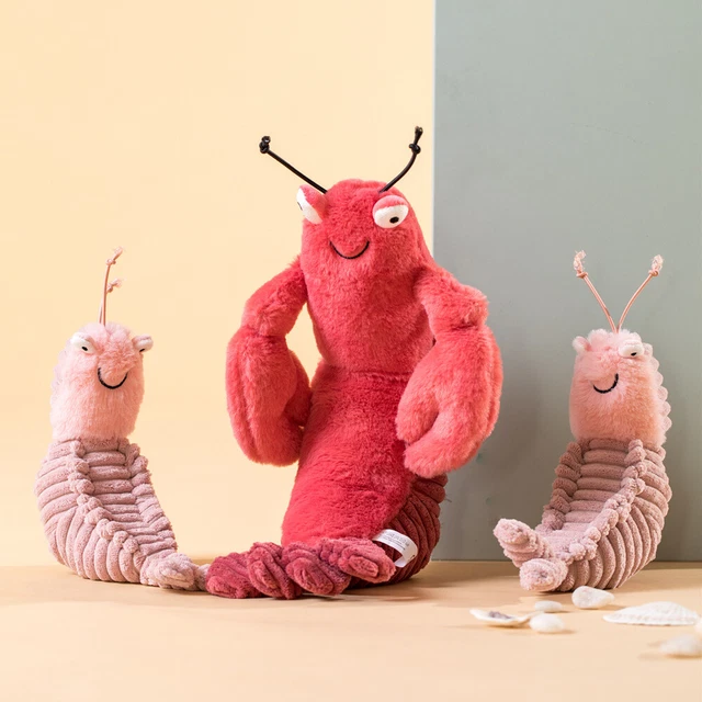 SHELDON SHRIMP PLUSH Toy Shrimp Dolls Soft Toy For Kids Gesc UK £10.26 ...