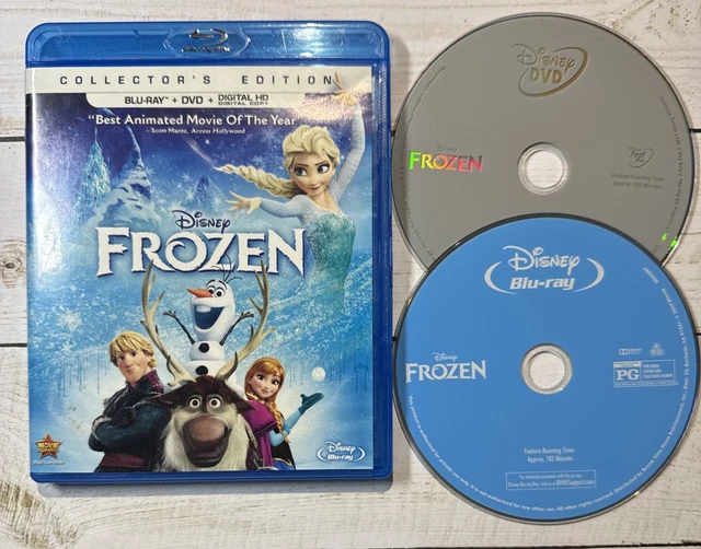 FROZEN (BLU-RAY DVD Combo 2-Disc Set) Disney Collectors Edition 2013 £4 ...