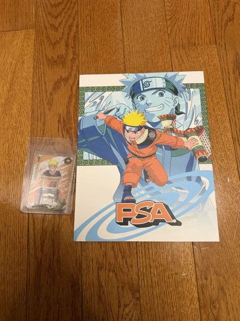 PSA MAGAZINE DECEMBER 2025 x Kayou Exclusive NARUTO Uzumaki PROMO CARD ...