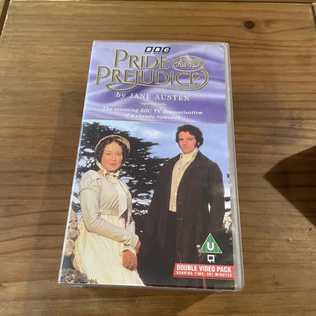 PRIDE AND PREJUDICE Parts 1 And 2 , Double Vhs Box Set £1.70 - PicClick UK