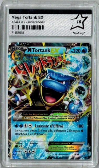 CARTE POKÉMON PCA Méga Tortank EX 18/83 10 EUR 381,39 - PicClick FR