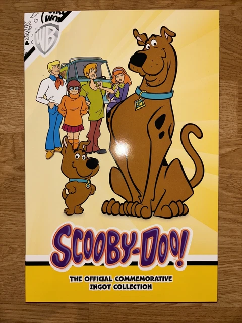 SCOOBY DOO THE Official Commemorative Ingot Collection £250.00 ...