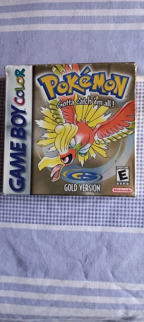 POKEMON GOLD VERSION (Game Boy Color, 2000) - Complet EUR 300,00 ...