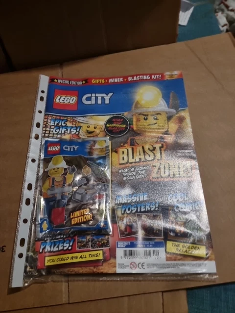 RARE LEGO CITY Magazine/Comic Special Edition Issue 6 with Polybag ...