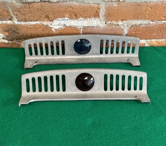 NOS ACCESSORY LIGHTED Running Board Step Plate Toe Kick Blue/green Red ...